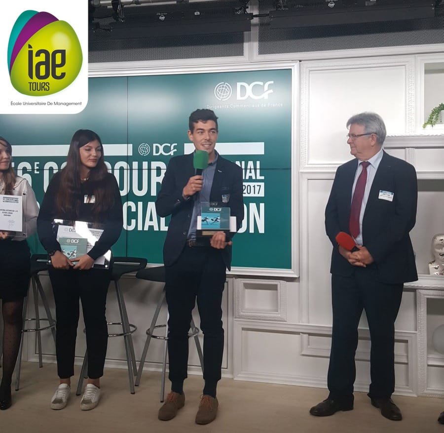 Alban Péan, 1er étudiant de l’IAE de Tours, vainqueur du trophée du ...