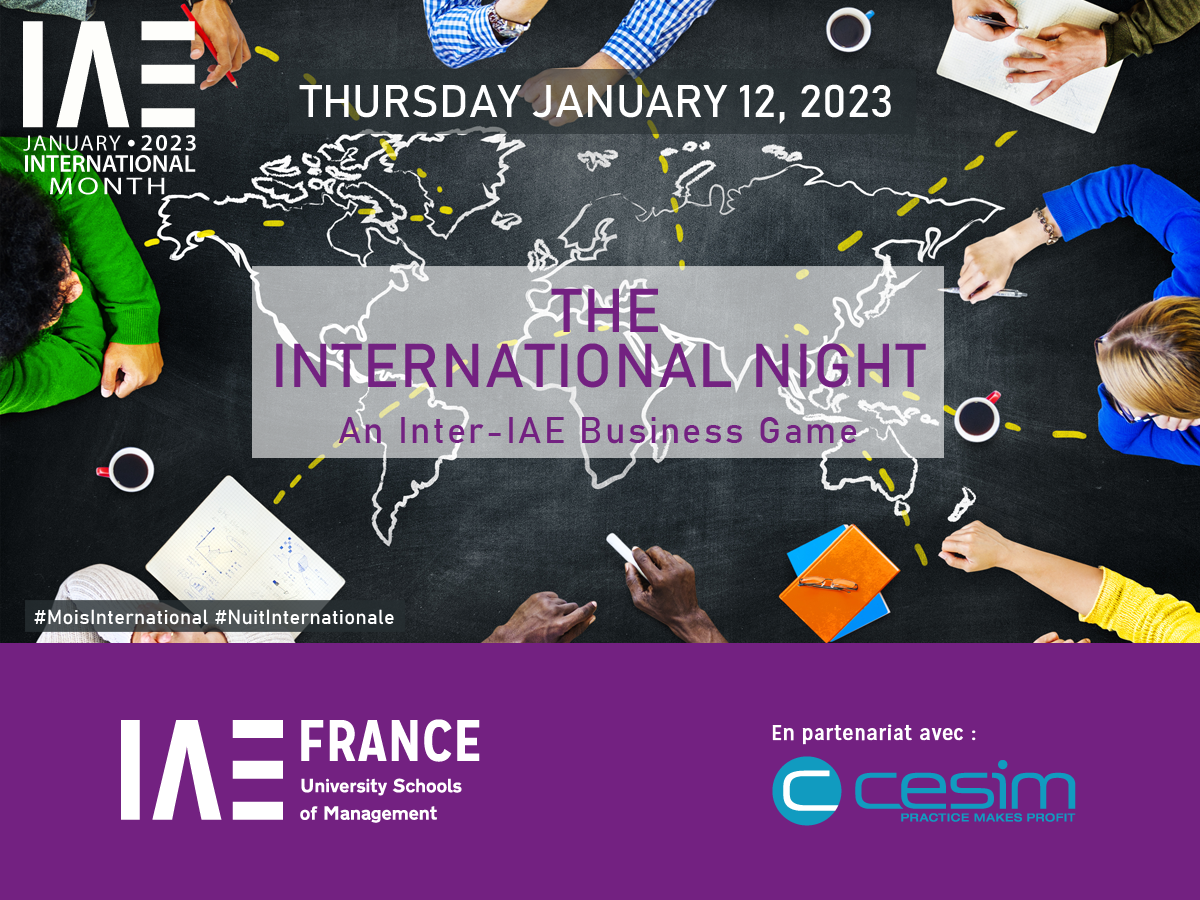 IAE FRANCE - Les Écoles Universitaires de Management IAE FRANCE - Les Écoles Universitaires de Management